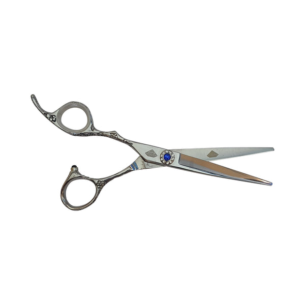 Professional Kash Kai Flower Left Handed Barber & Hairdressing Scissor ...