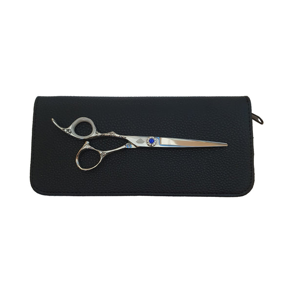 Professional Kash Kai Flower Left Handed Barber & Hairdressing Scissor ...